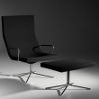 Bond High Back Easy Chair and Footstool | Apres Furniture